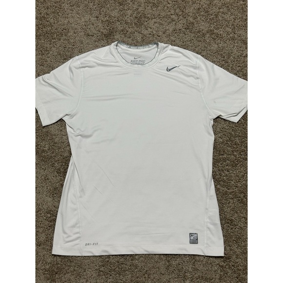 Nike | Shirts | Mens Nike Pro Combat Dri Fit Fitted Shirt Large | Poshmark